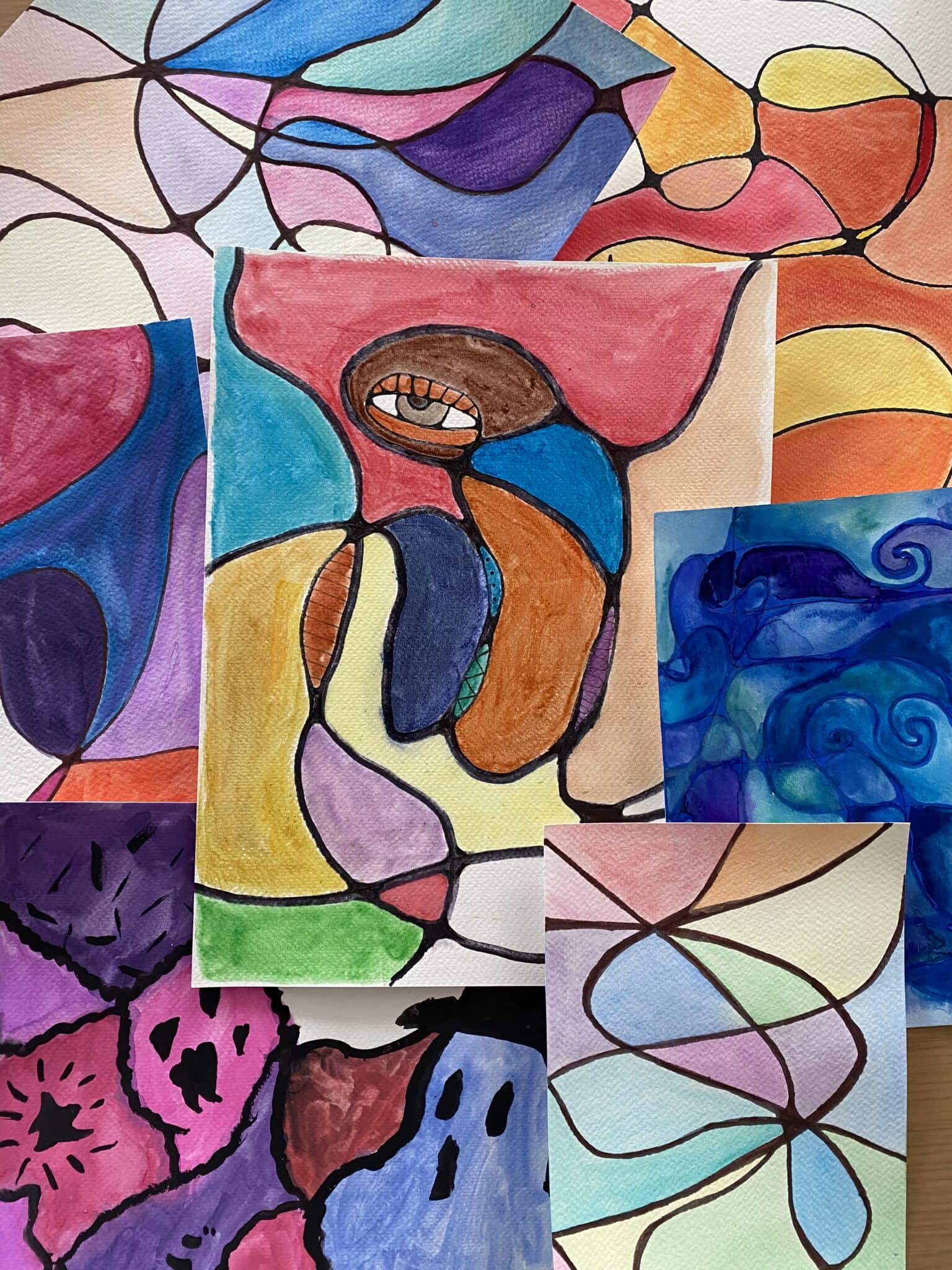 Neurographic Art Activity - MacPhee Centre for Creative Learning